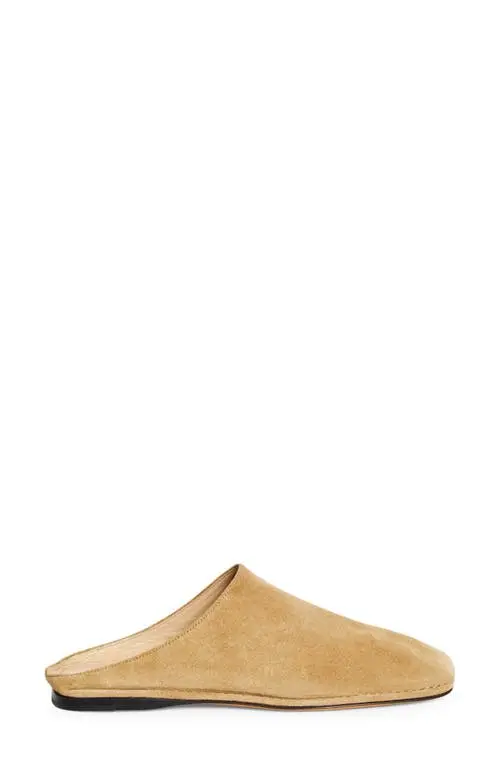 THE ROW Piper Mule - Mud Brown