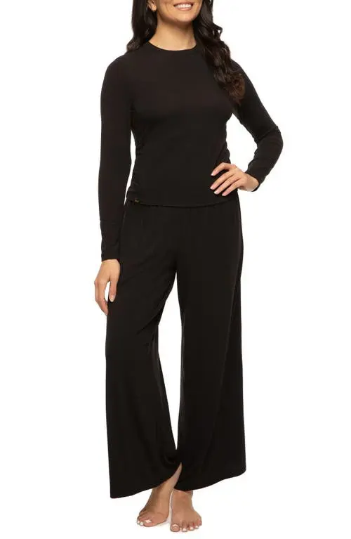 Felina Lena Pajamas - Black