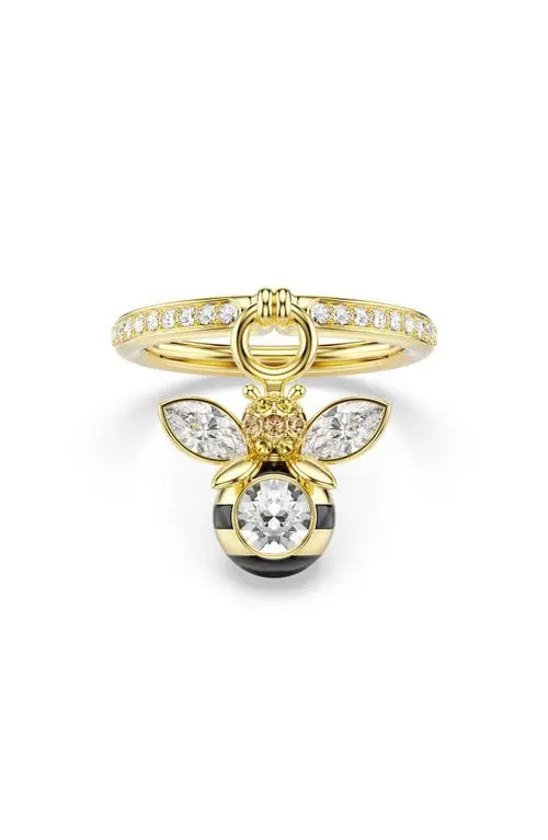 SWAROVSKI Idyllia Bee Ring - Gold/multi