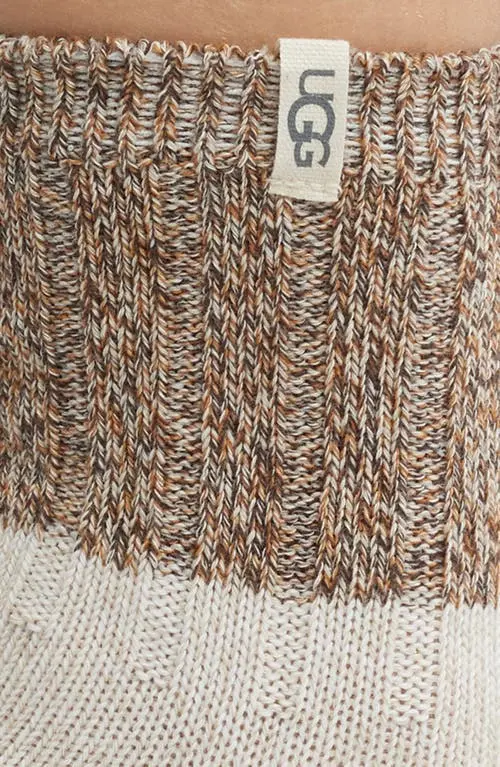 UGG Quarter Socks - Dense Smoke Multi