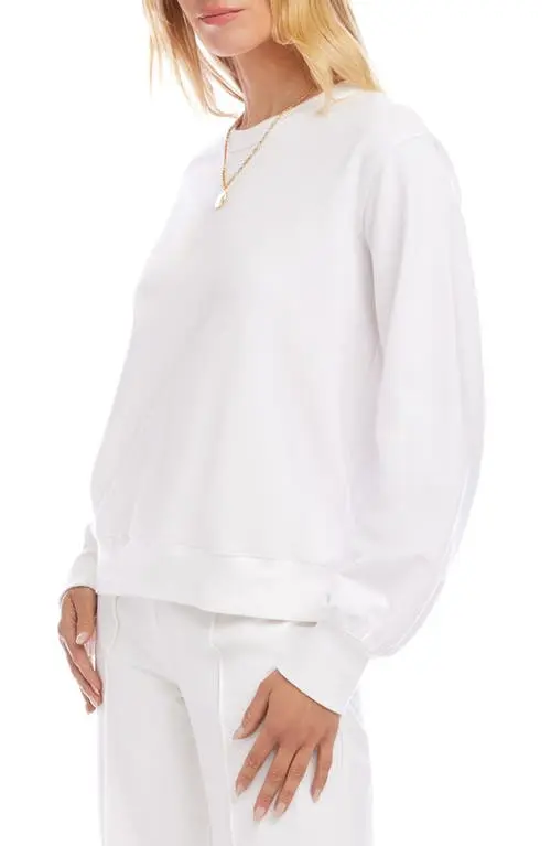 Karen Kane Rib Trim Sweatshirt