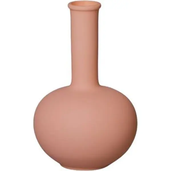 MIDDLE KINGDOM Matte Porcelain Mini Beauty Vase - Orange