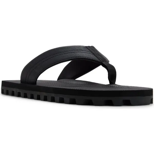 Aldo Hideaway Flip Flop - Black
