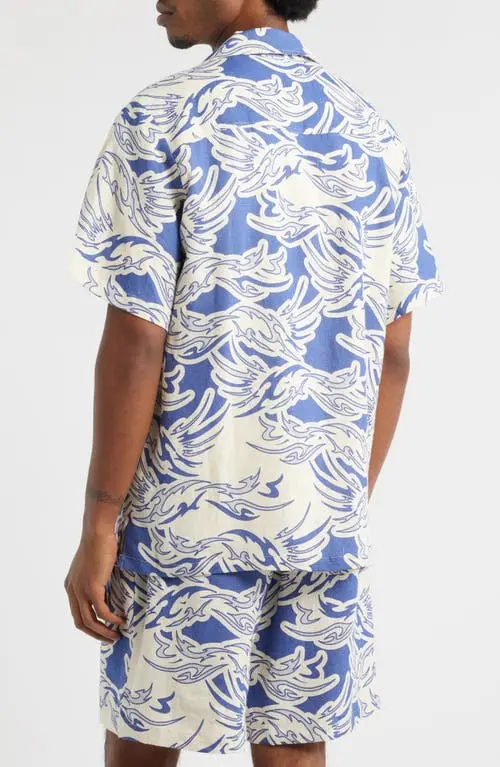 Oas Rogue Linen Camp Shirt