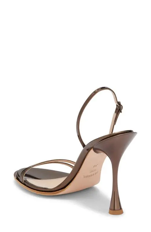 BETZÁBE Bianca Metallic Slingback Sandal