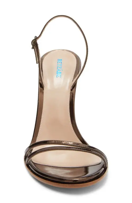 BETZÁBE Bianca Metallic Slingback Sandal