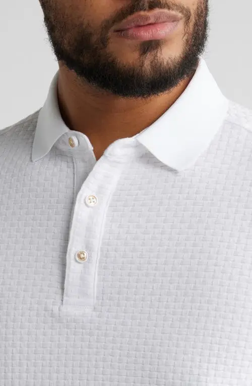 Johnston & Murphy Tilson Textured Polo