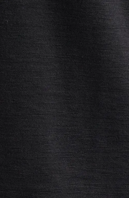 Johnston & Murphy Riley Knit Short Sleeve Button-up Shirt - Black