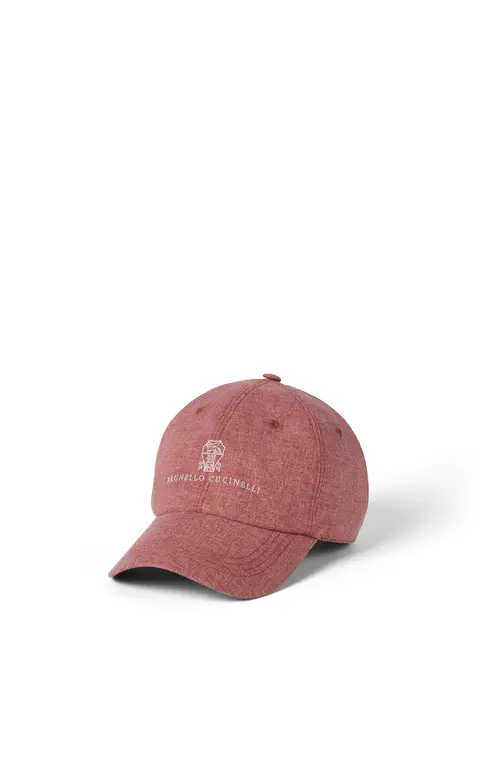 Brunello Cucinelli Baseball Cap With Embroidery