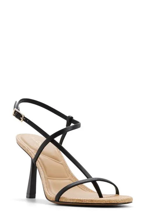 Aldo Slingback Sandal - Black Combo
