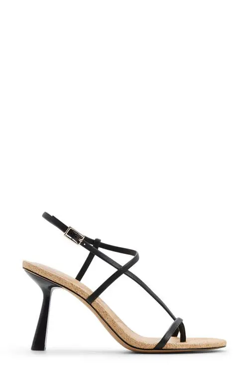 Aldo Slingback Sandal - Black Combo