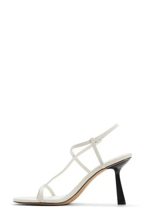 Aldo Slingback Sandal - White/bone
