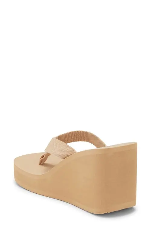Jeffrey Campbell Astria Platform Wedge Sandal - Natural