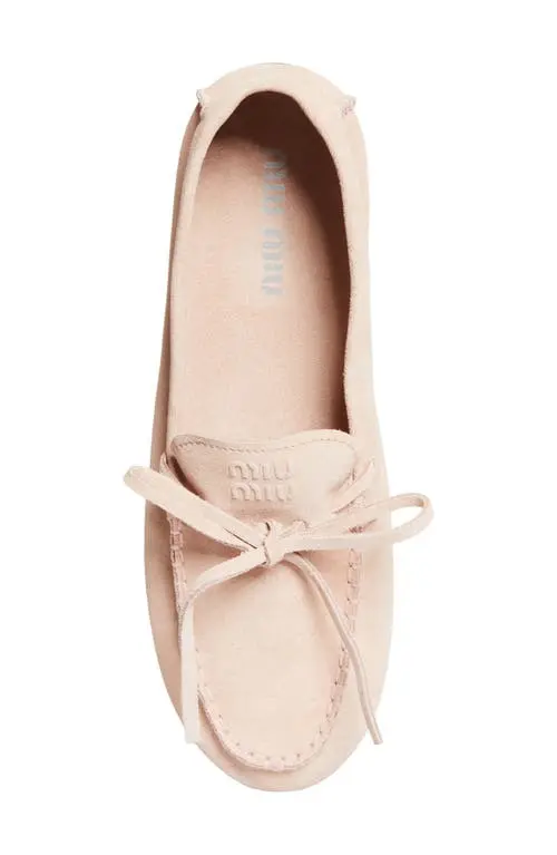 Miu Miu Boat Shoe Flat