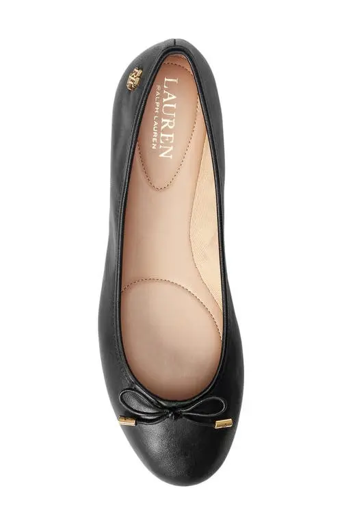 Ralph Lauren Jayna Ballet Flat - Black