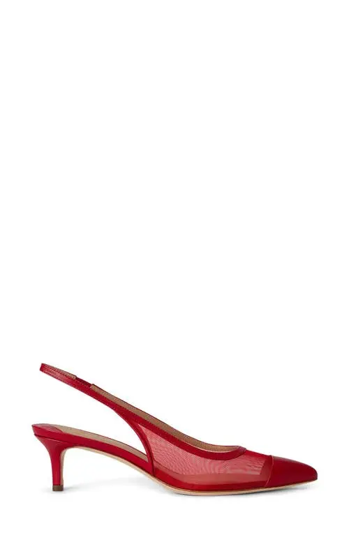 Ralph Lauren Lolah Slingback Pump - Festive Red