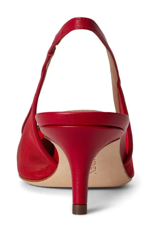 Ralph Lauren Lolah Slingback Pump - Festive Red