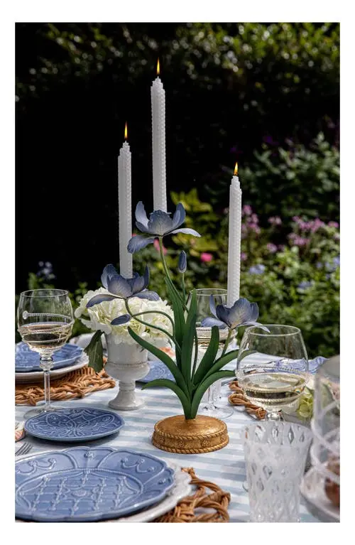 JULISKA Meadow Walk Iris 15-inch Centerpiece