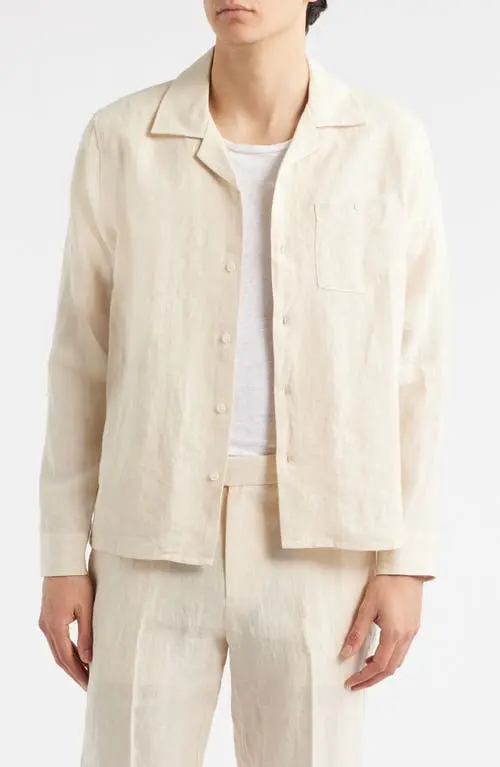 PERCIVAL Linen Shirt - Cream