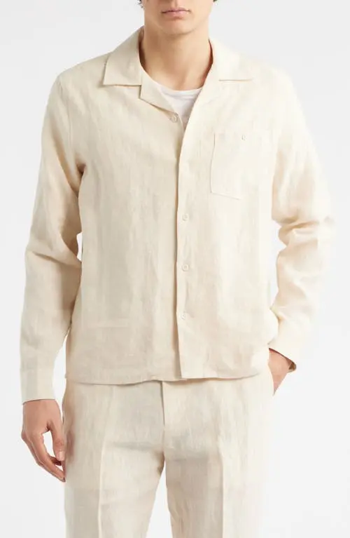 PERCIVAL Linen Shirt - Cream