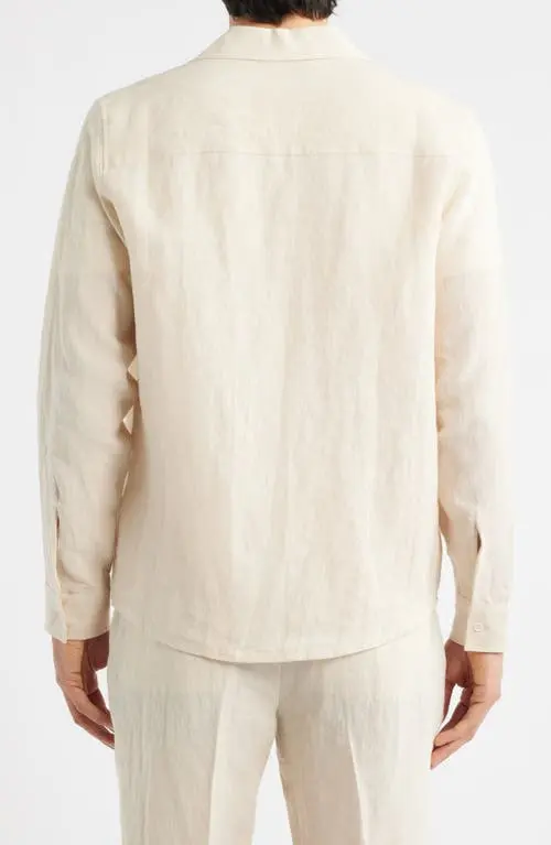 PERCIVAL Linen Shirt - Cream