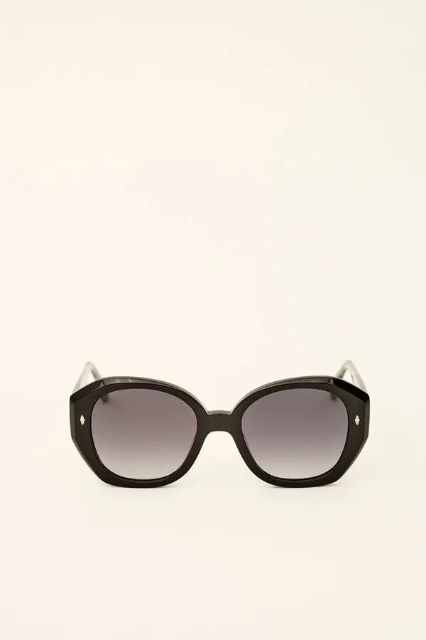 Ba&sh Lenita Cat Eye Sunglasses - Gray
