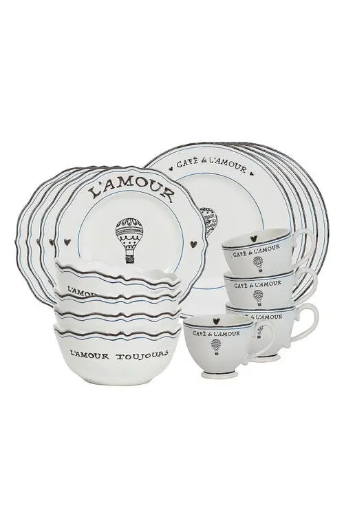 JULISKA L'amour Toujours 16-piece Dinnerware Place Setting