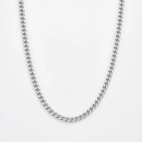 7879 Diamond Cut Curb Chain Necklace