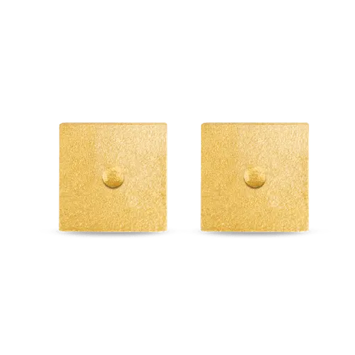 7879 Square Bullion Stud Earrings