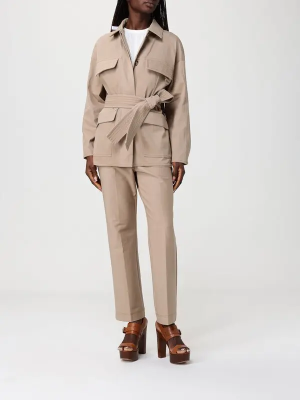 Max Mara Belted Safari Jacket