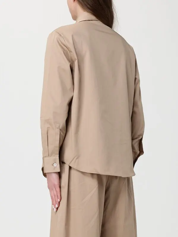 Max Mara Cotton Poplin Shirt - Beige