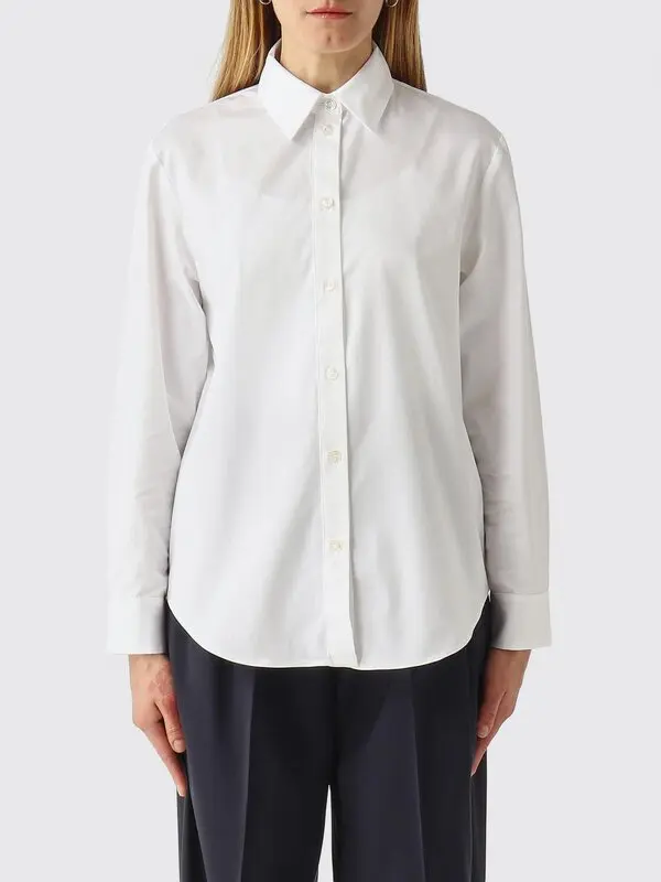 Max Mara Cotton Poplin Shirt - White