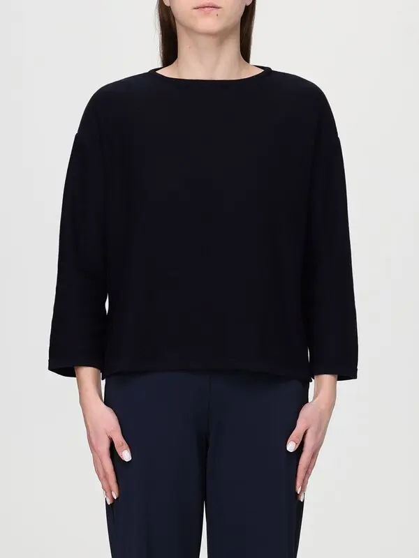 Max Mara Wool Knit Pullover - Blue