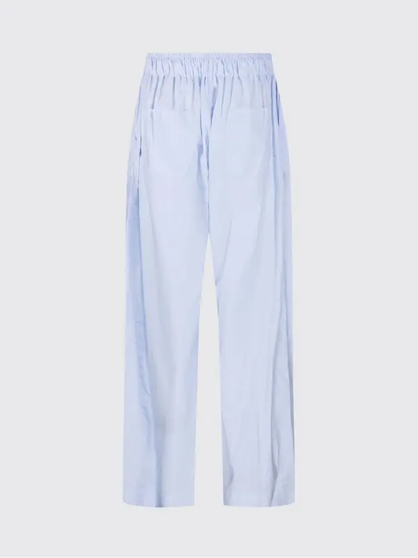 THELATEST Wide Leg Stretch Cotton Trousers