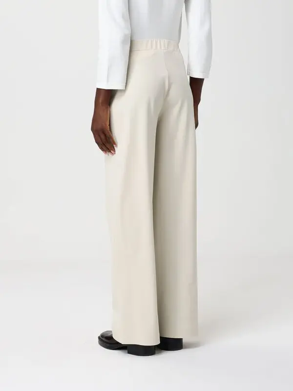 Max Mara Lagoraio Stretch Jersey Trousers - Cream