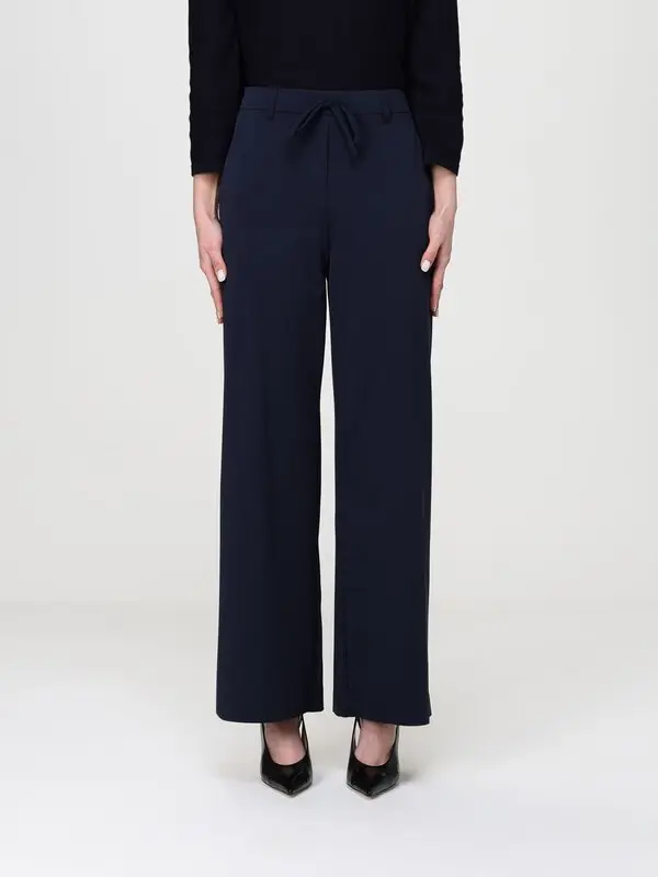 Max Mara Lagoraio Stretch Jersey Trousers - Navy