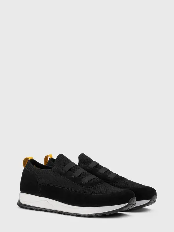 DOUCAL'S Technical Fabric And Suede Sneakers