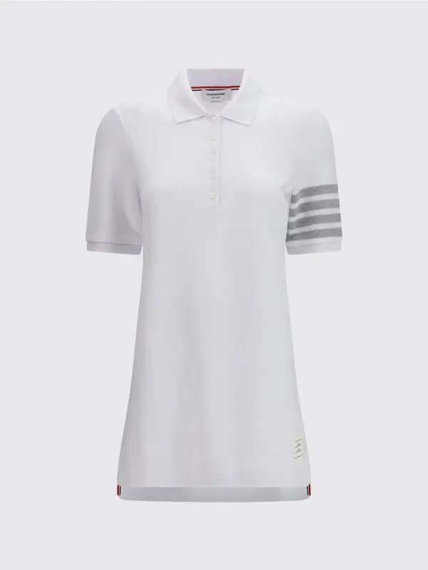 Thom Browne Short Sleeve Polo Dress