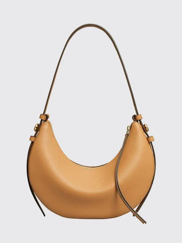 Tory Burch Romy Grained Leather Shoulder Bag - Brown