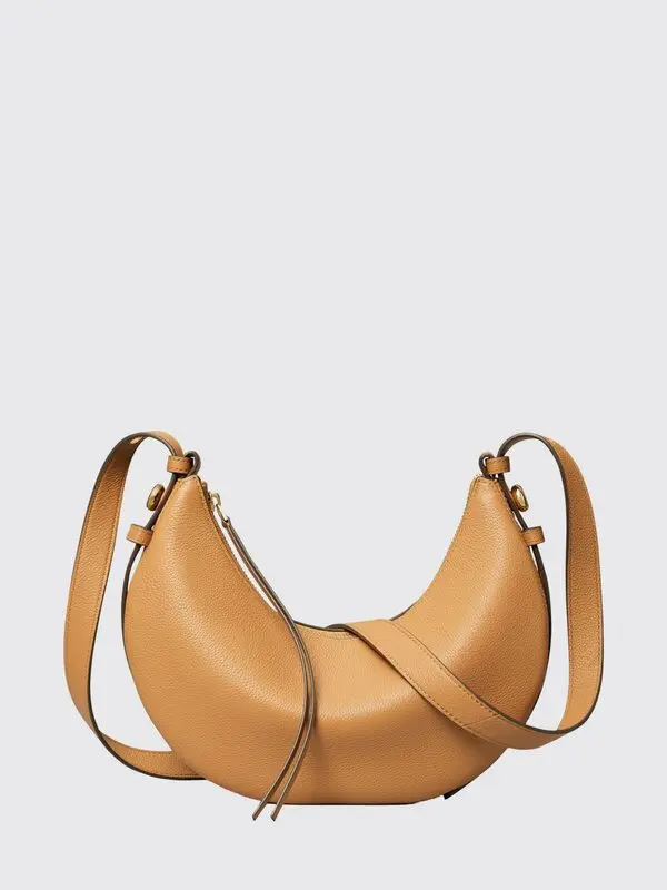 Tory Burch Romy Grained Leather Shoulder Bag - Brown