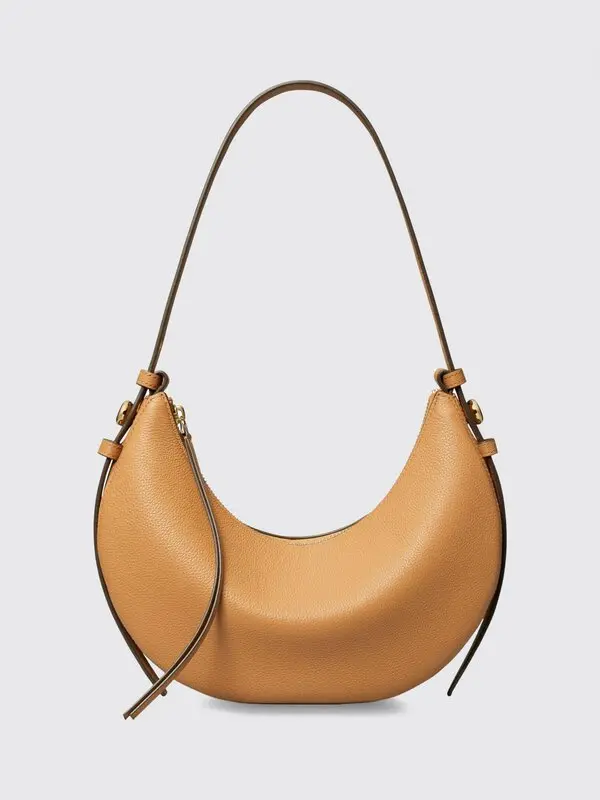 Tory Burch Romy Grained Leather Shoulder Bag - Brown