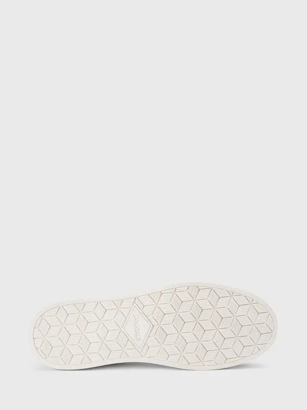 DOUCAL'S Low Top Leather Sneakers - White