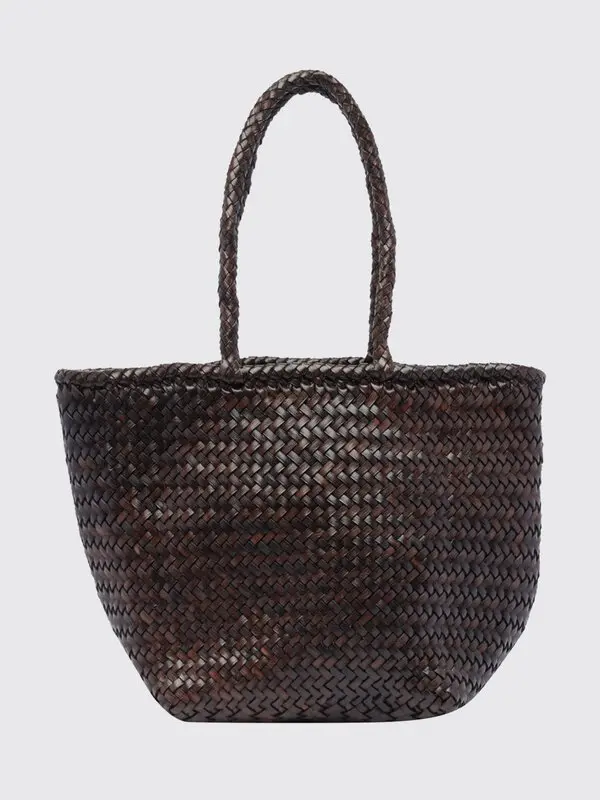 Dragon Diffusion Woven Handbag - Brown