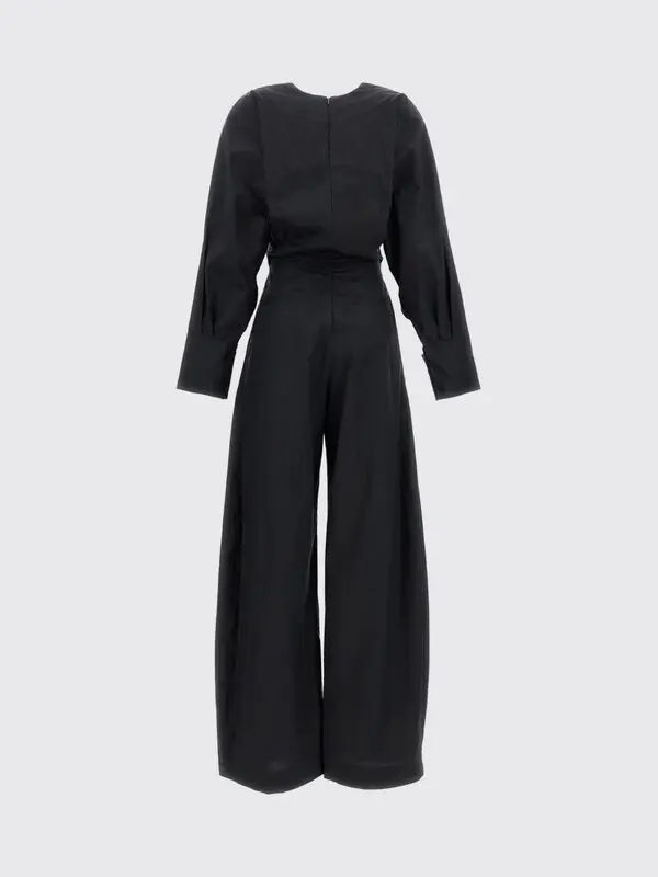 THELATEST Cotton Jumpsuit - Black