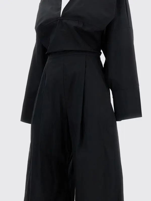 THELATEST Cotton Jumpsuit - Black