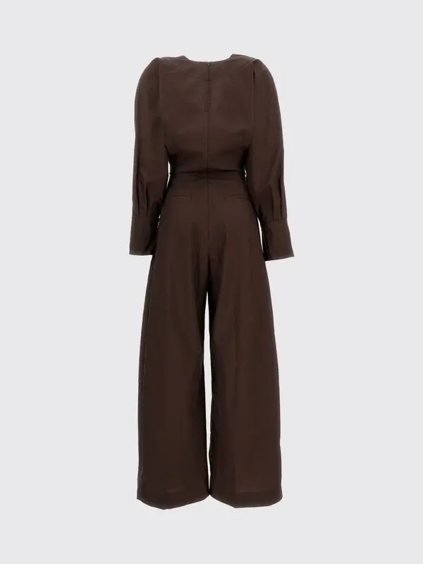 THELATEST Cotton Jumpsuit - Brown