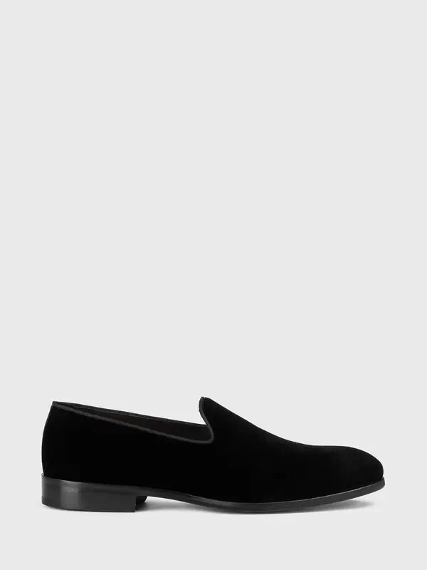 DOUCAL'S Velvet Loafers