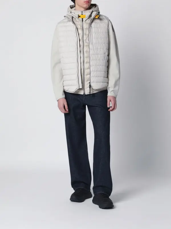 PARAJUMPERS Padded And Quilted Polyester Taffeta Vest - Grey