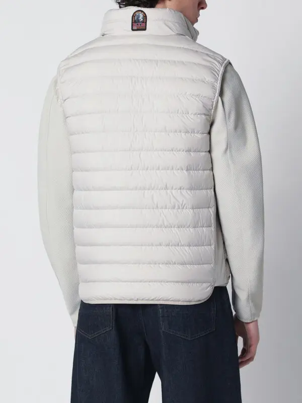 PARAJUMPERS Padded And Quilted Polyester Taffeta Vest - Grey