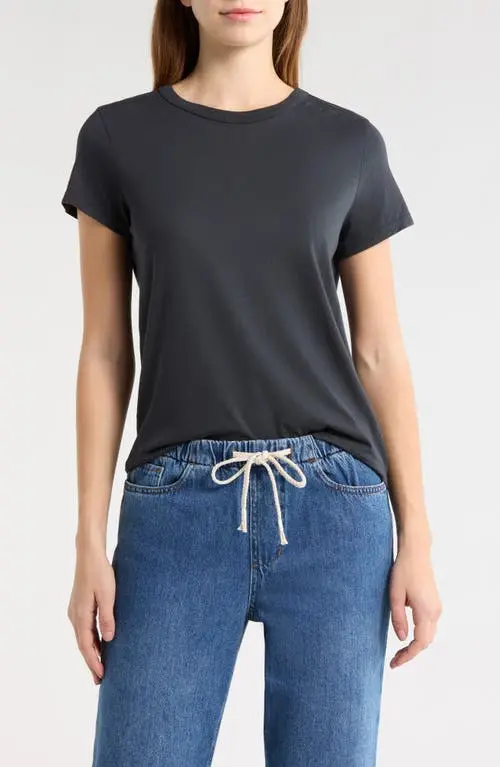 Marine Layer Classic Fit Crewneck T-shirt - Black
